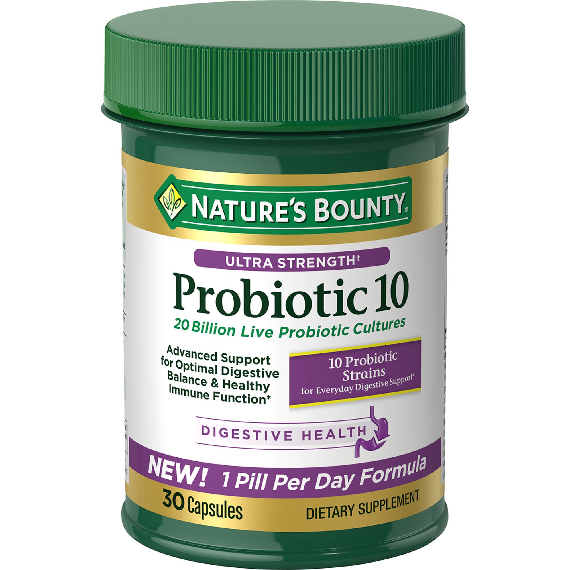 Nature's Bounty Ultra Strength Advanced Probiotic 10 - Consumos da Martina