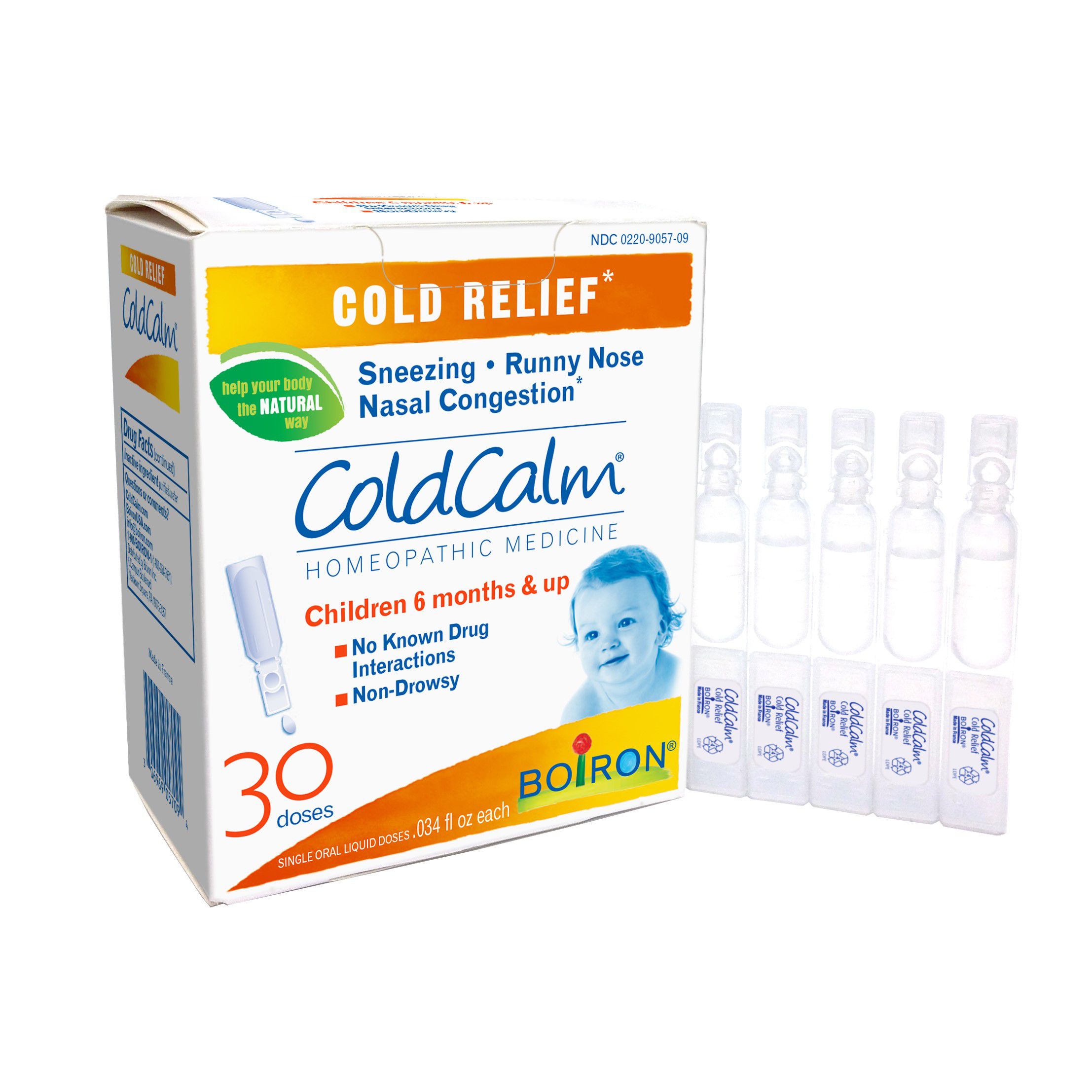 Boiron ColdCalm Baby Cold Relief Liquid Unit-Does - Consumos da Martina