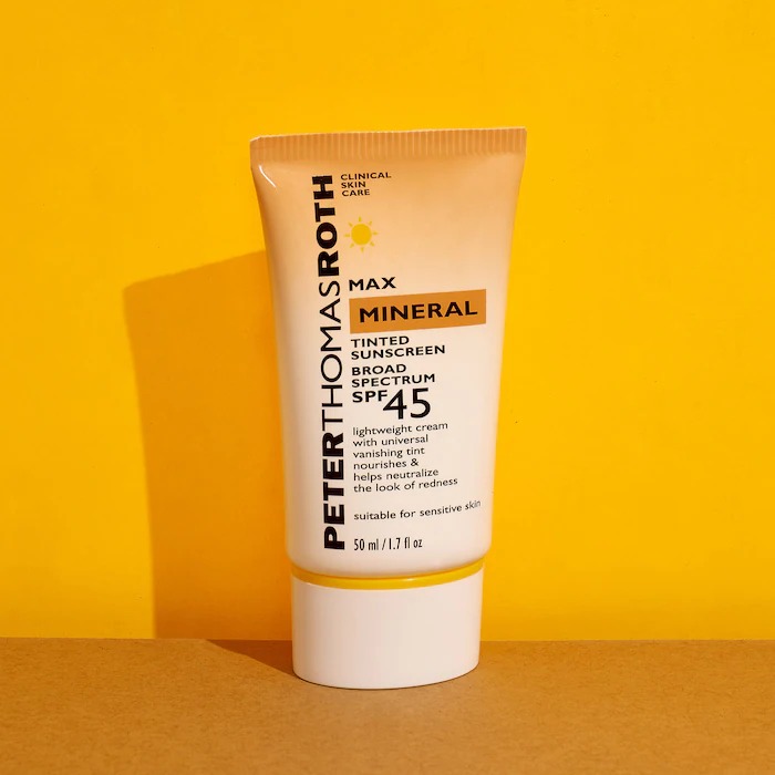 Peter Thomas Roth Max Mineral Tinted Sunscreen Broad Spectrum SPF 45 ...