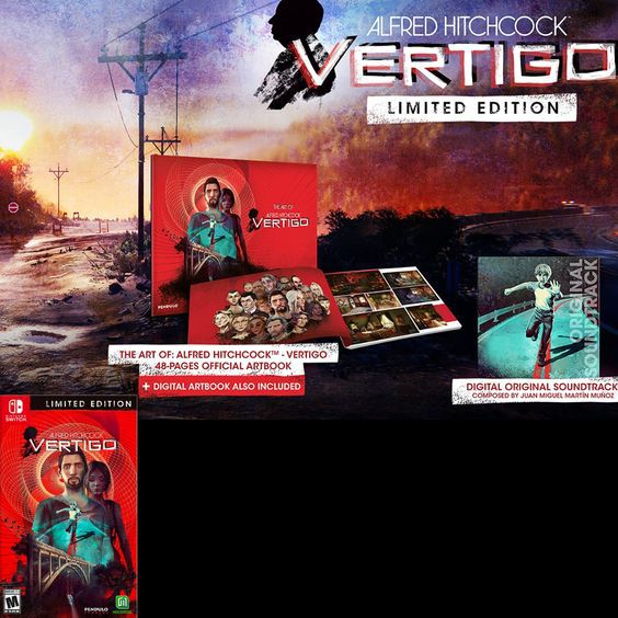 Alfred Hitchcock Vertigo Limited Edition - SWITCH [EUA] - Xande A Lenda ...