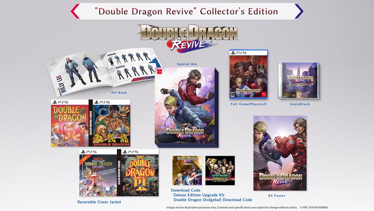 Double Dragon Revive Collector's Edition - PS5 [EUA] - Xande A Lenda ...