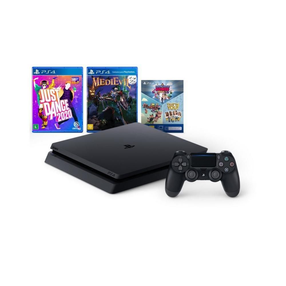 Comprar Console PlayStation 4 Slim Mega Pack - Nacional - Xande A Lenda ...