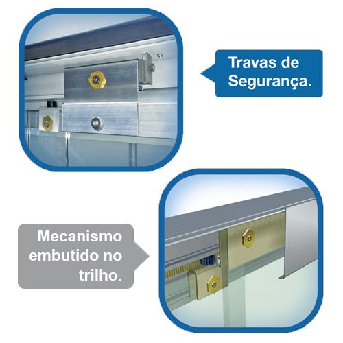 Sistema Versatik mão amiga em alumínio - Sacadabox - Acessórios e Ferragens