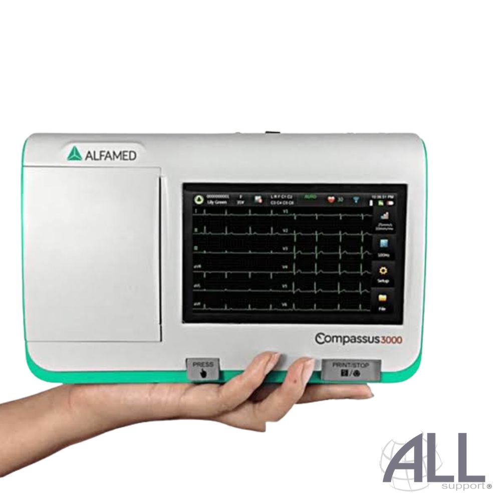 ELETROCARDIOGRAFO COMPASSUS 3000 - ALFAMED - ALL SUPPORT - ECOMMERCE