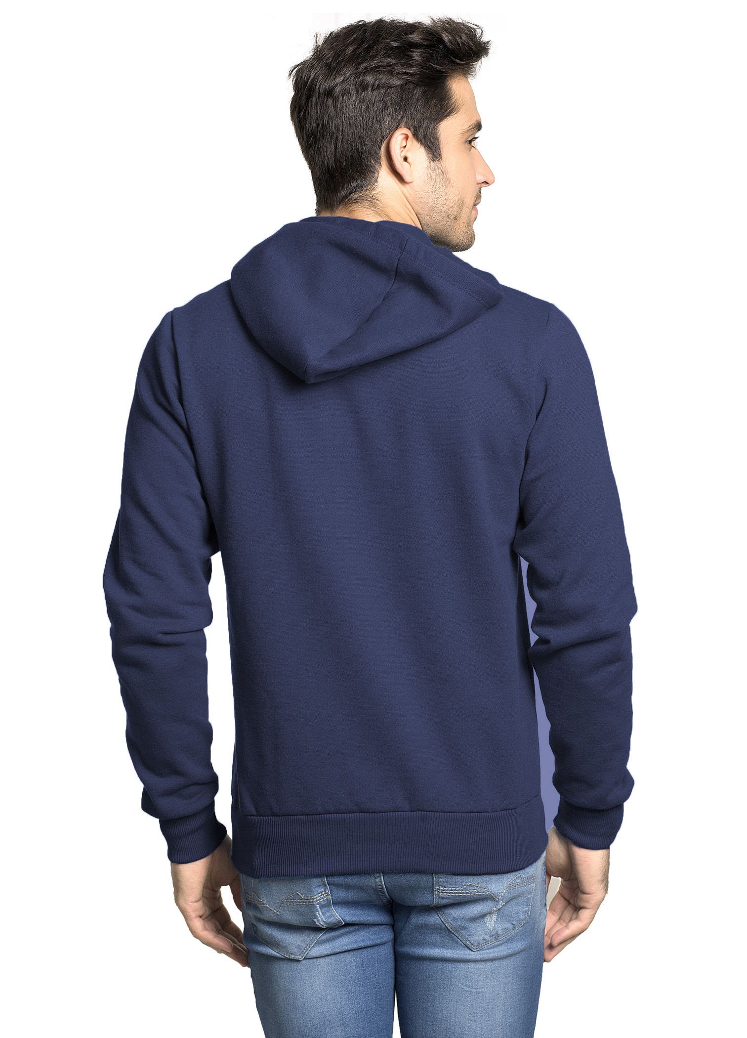 Moletom Masculino Liso Azul Royal - Tony Menswear!