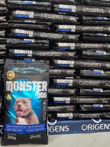 Ração Monster Dog 20kg preço - Canil de pit bull sp Monster Guetto ...