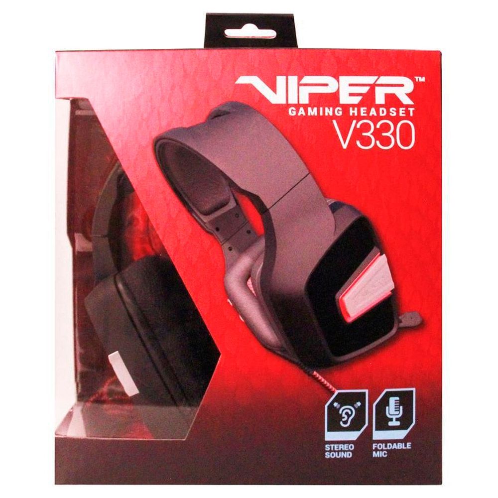 Headset Patriot Viper Gaming V330 Stereo PS4 Xbox One PC - GBinfo