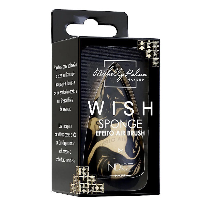 Esponja Wish efeito Air Brush Michelly Palma - Love Store Makeup - A ...