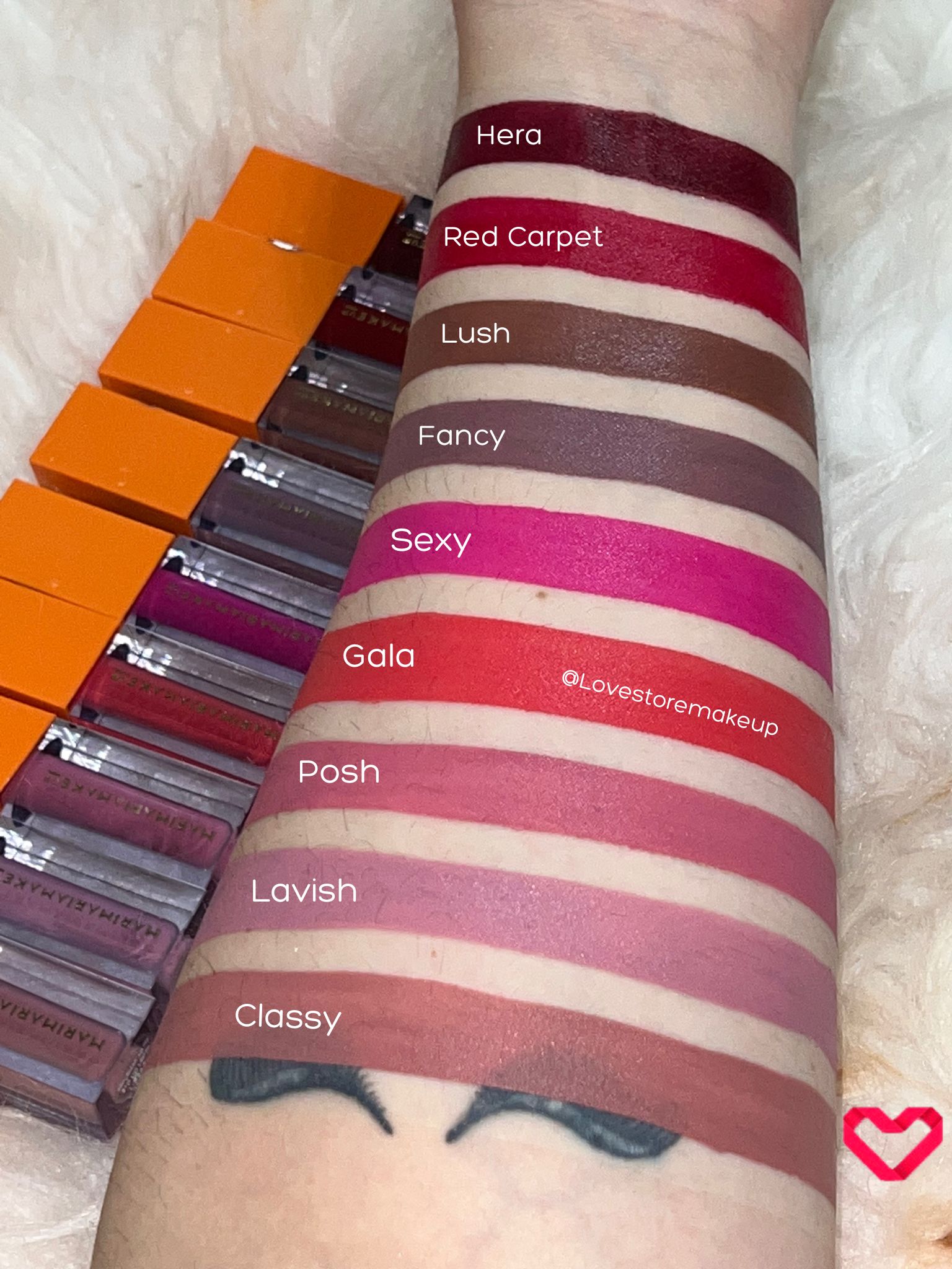 Batom líquido Creamy Matte - Mari Maria - Love Store Makeup - A sua ...
