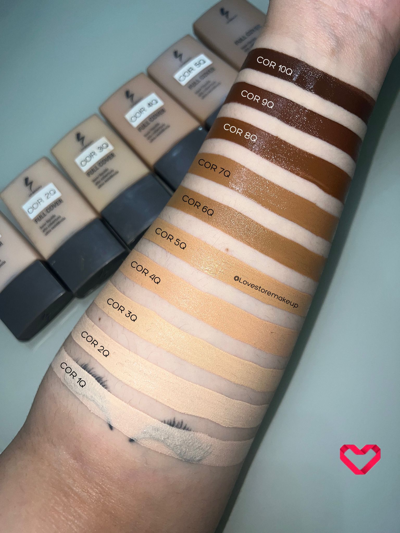 Base Líquida Full Cover - LP Beauty - Love Store Makeup - A sua Loja de ...