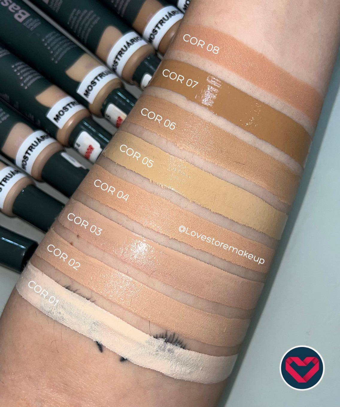 Base líquida matte Basic - Nina Makeup - Love Store Makeup - A sua Loja ...