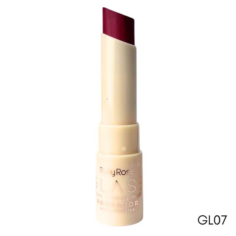 Batom creamy matte Glass - Ruby Rose - Love Store Makeup - A sua Loja de Maquiagem Online