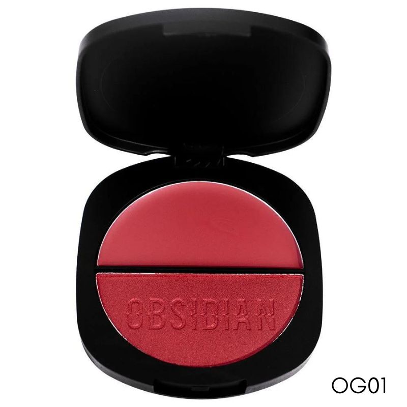 Blush Duo Obsidian Gemini - Ruby Rose - Love Store Makeup - A sua Loja de Maquiagem Online
