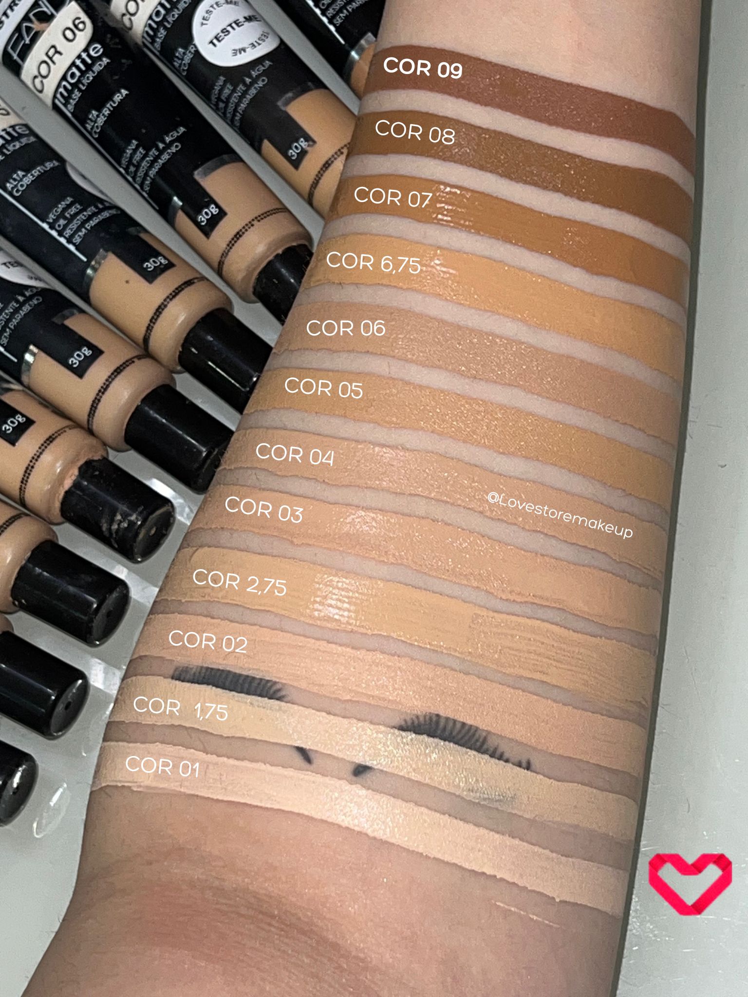 Base Líquida Matte - Fand - Love Store Makeup - A sua Loja de Maquiagem ...