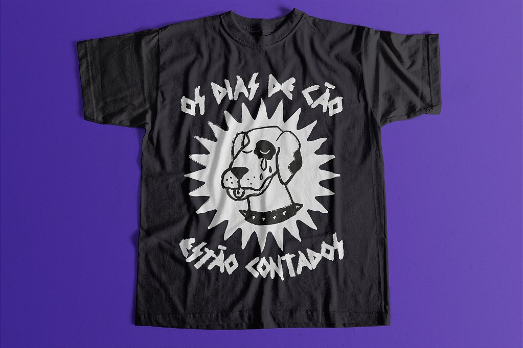 T-shirt Dias de Cão - BASE SHOP