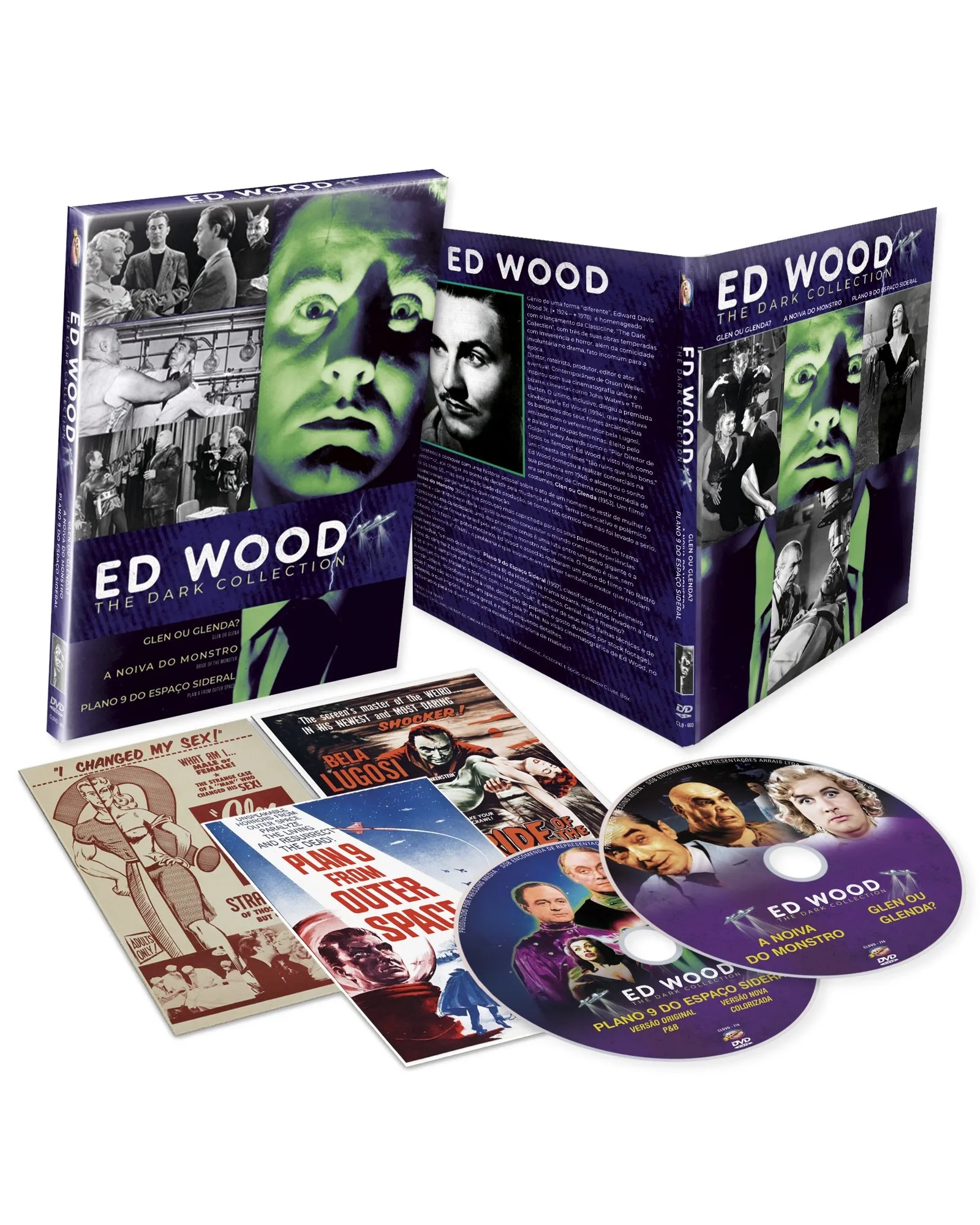 ED WOOD: THE DARK COLLECTION - Colecione Clássicos