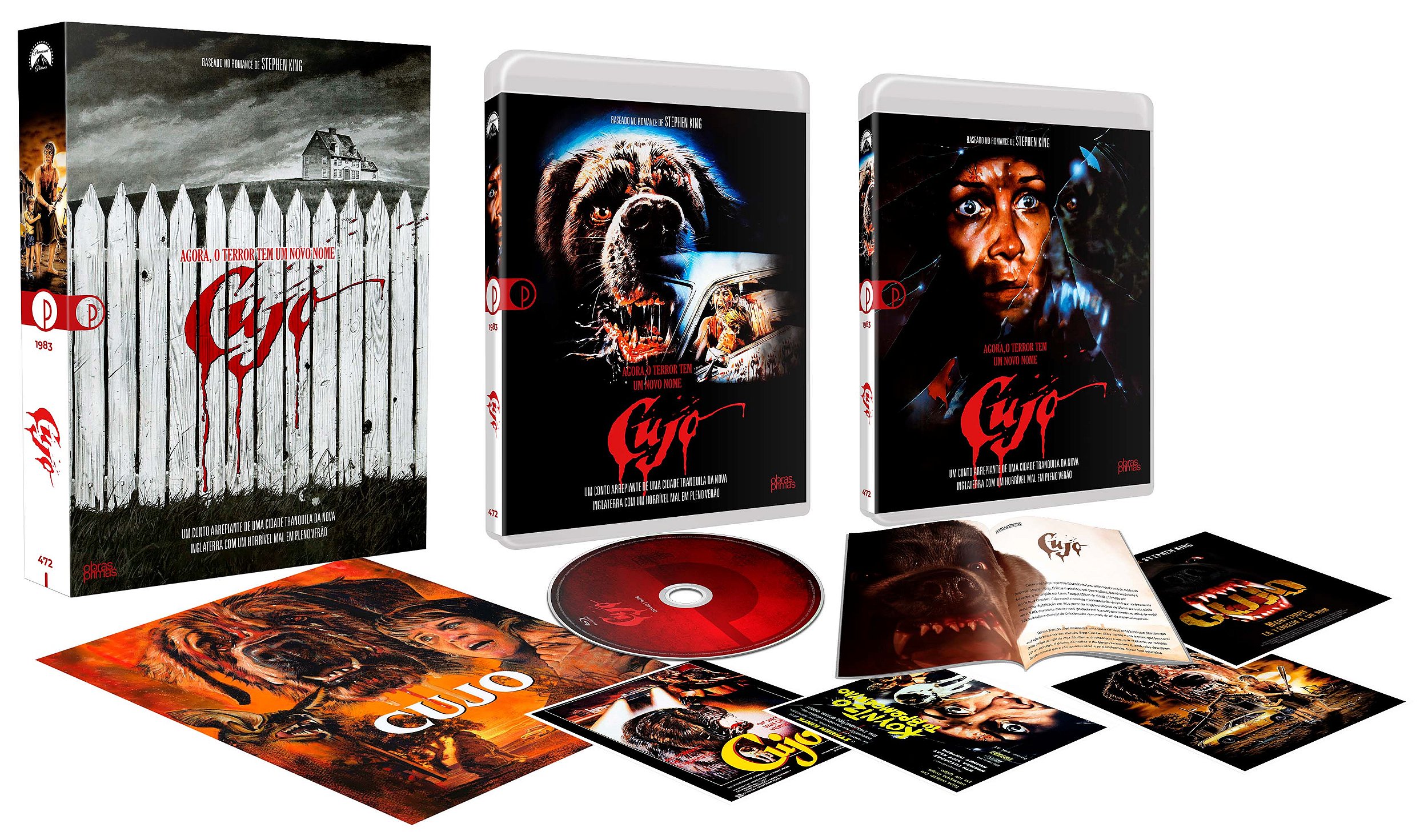 CUJO - EDIÇÃO ESPECIAL DE COLECIONADOR [BLU-RAY] - Colecione Clássicos