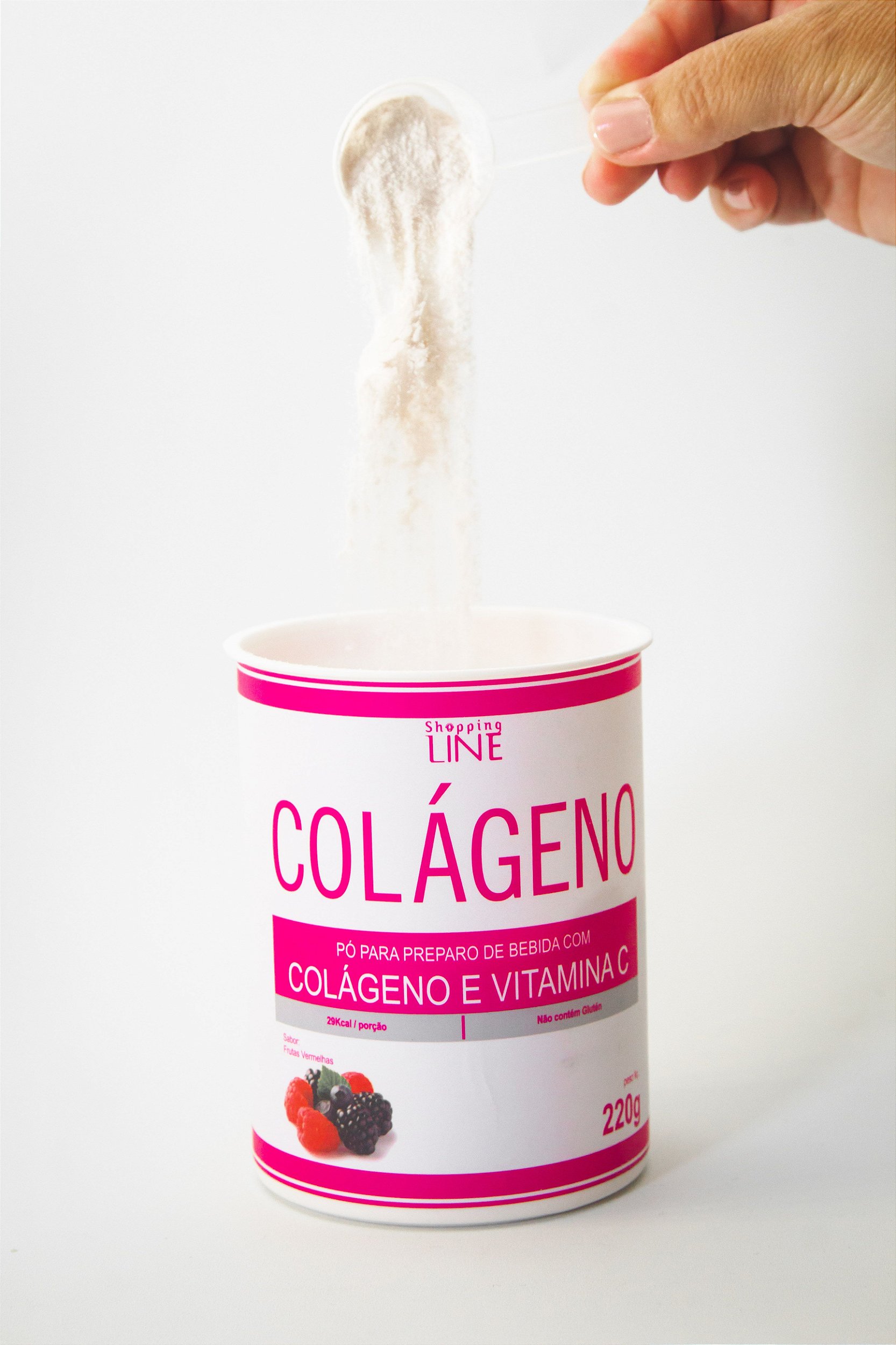 COLÁGENO EM PÓ COM VITAMINA C - Shopping Line Natural - Linha direta de ...