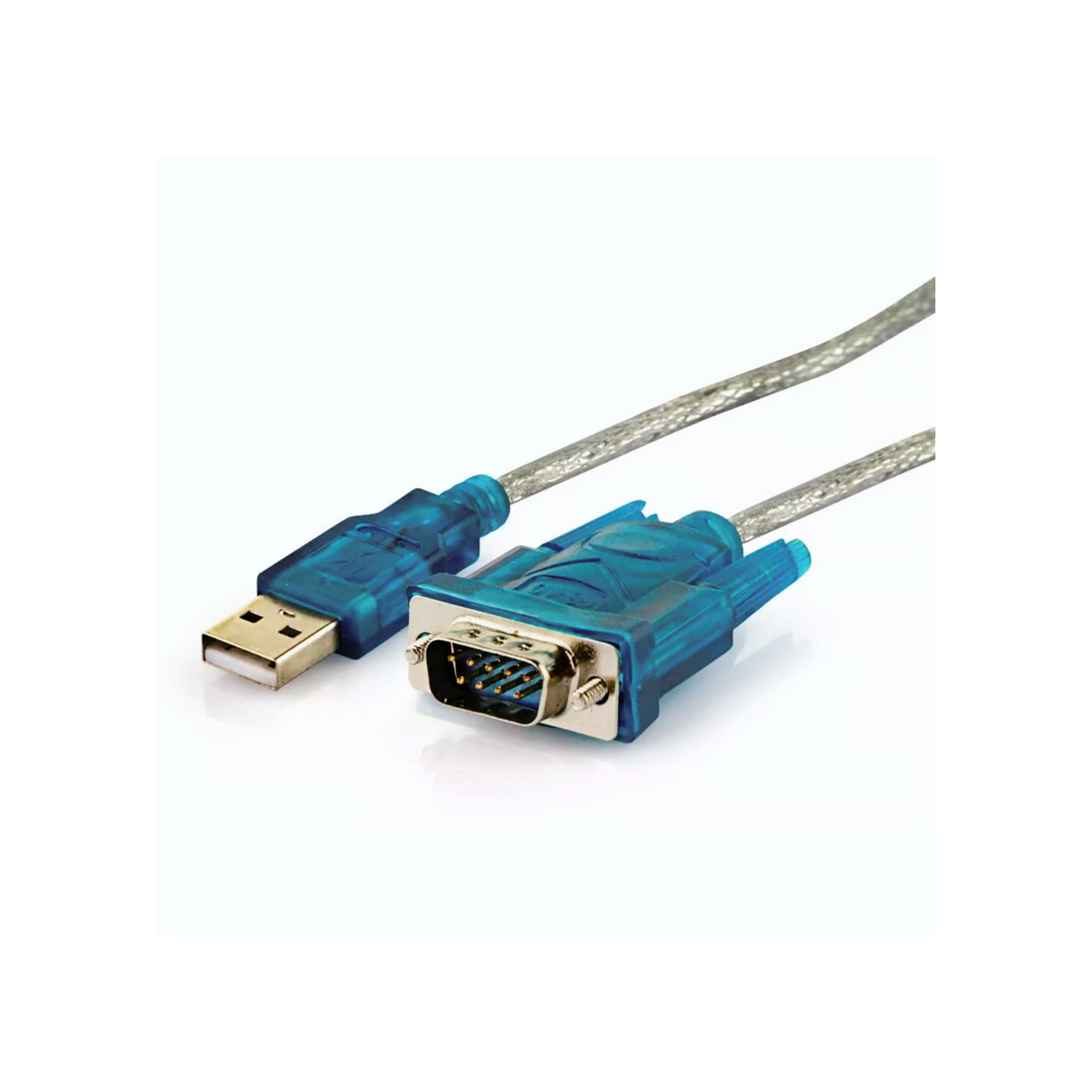 CABO SERIAL DB9 X USB (RS 232) - 0,80 CM - AZ - Mais Eletrônicos ...