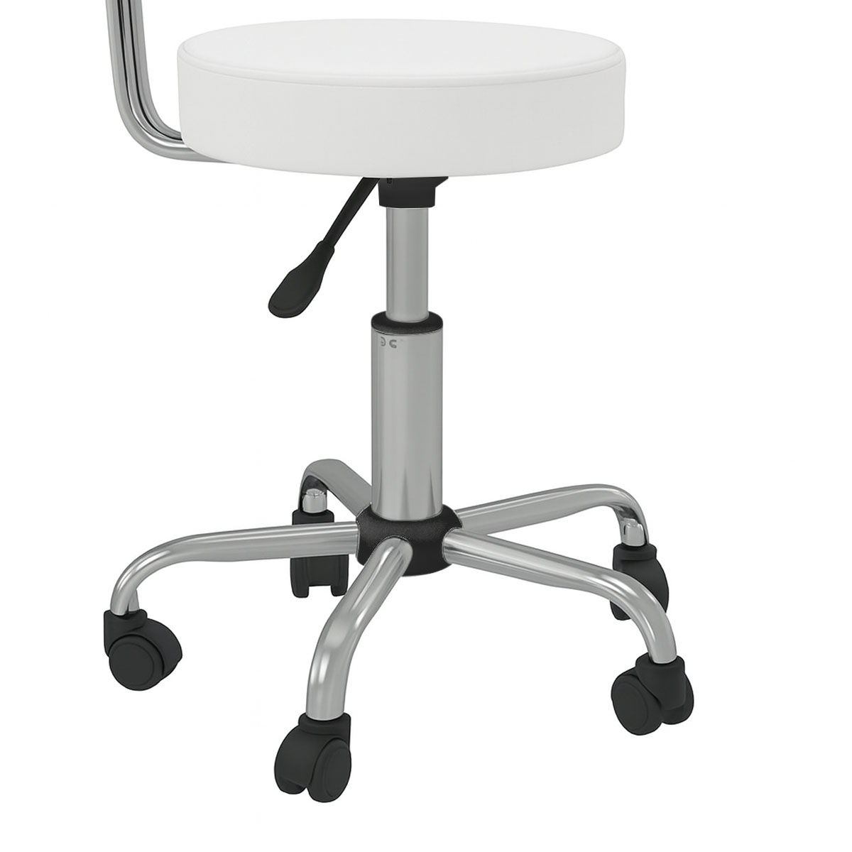 Mocho Massagista Plus: ergonomia profissional Akmed - Dermomed - 6 anos!