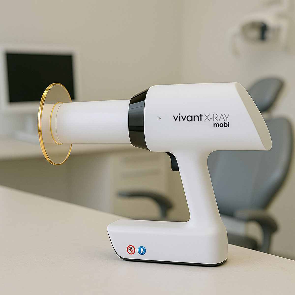 Kit Vivant X-Ray Mobi + Sensor DS2 Schuster Portátil e Digital - Dermomed - 6 anos!