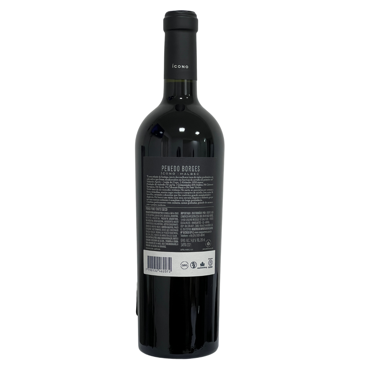 Penedo Borges Ícono Malbec - Espaço DOC Vinhos