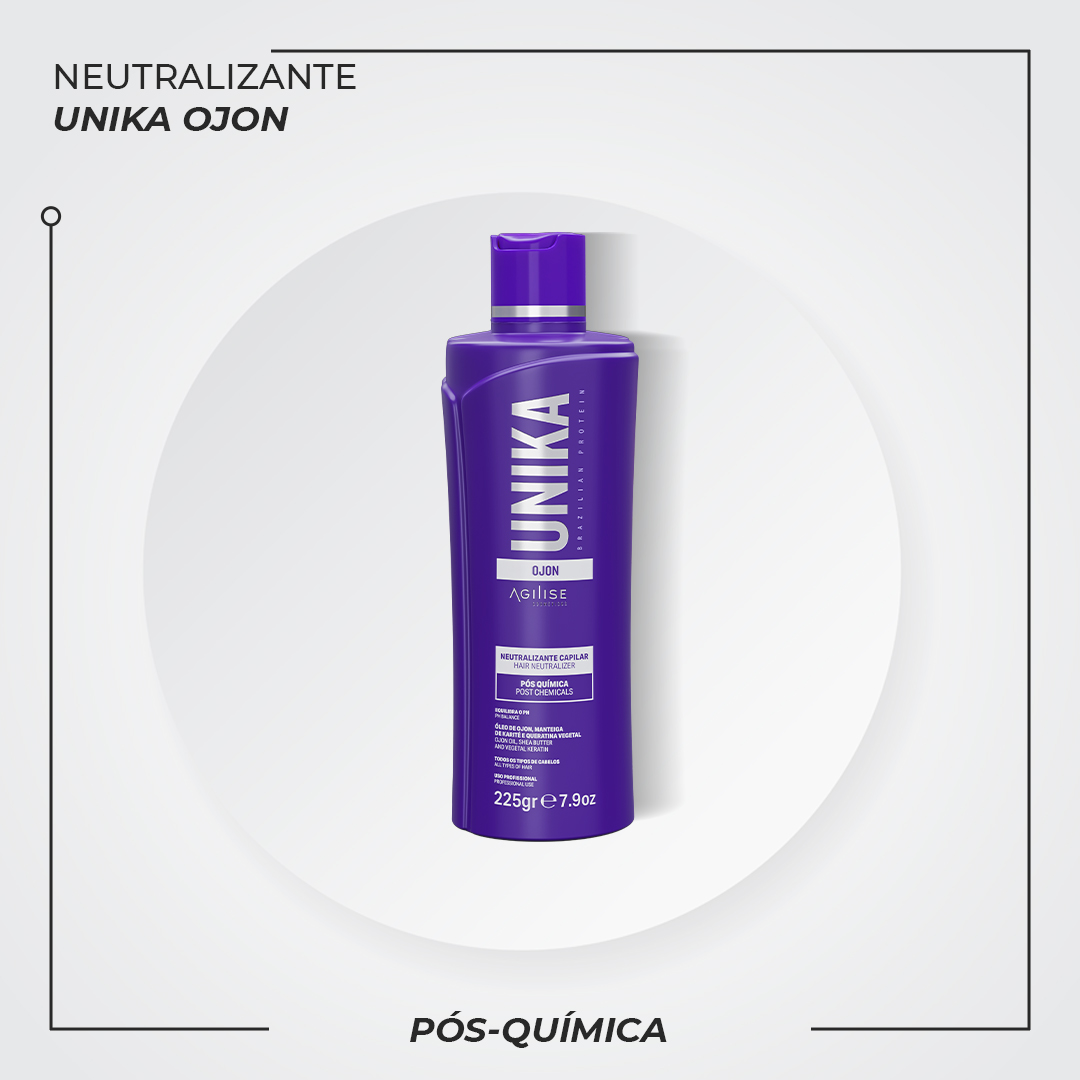 10% OFF - KIT UNIKA OJON 250ML - ALINHAMENTO, SHAMPOO, NEUTRALIZANTE ...
