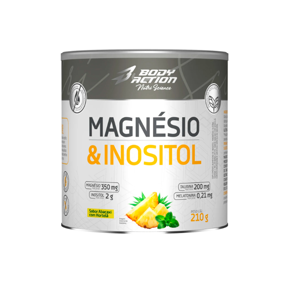 Magnésio & Inositol Body Action - Tudo em Suplementos Alimentares