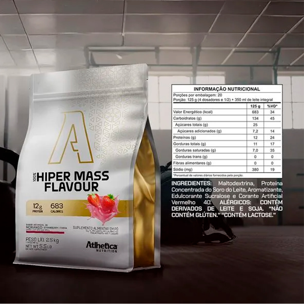 Hiper Mass Flavour Atlhetica Nutrition: Ganho de Massa e Sabor - Tudo ...