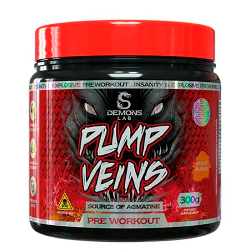 Pump Veins Demons Lab - Tudo em Suplementos Alimentares