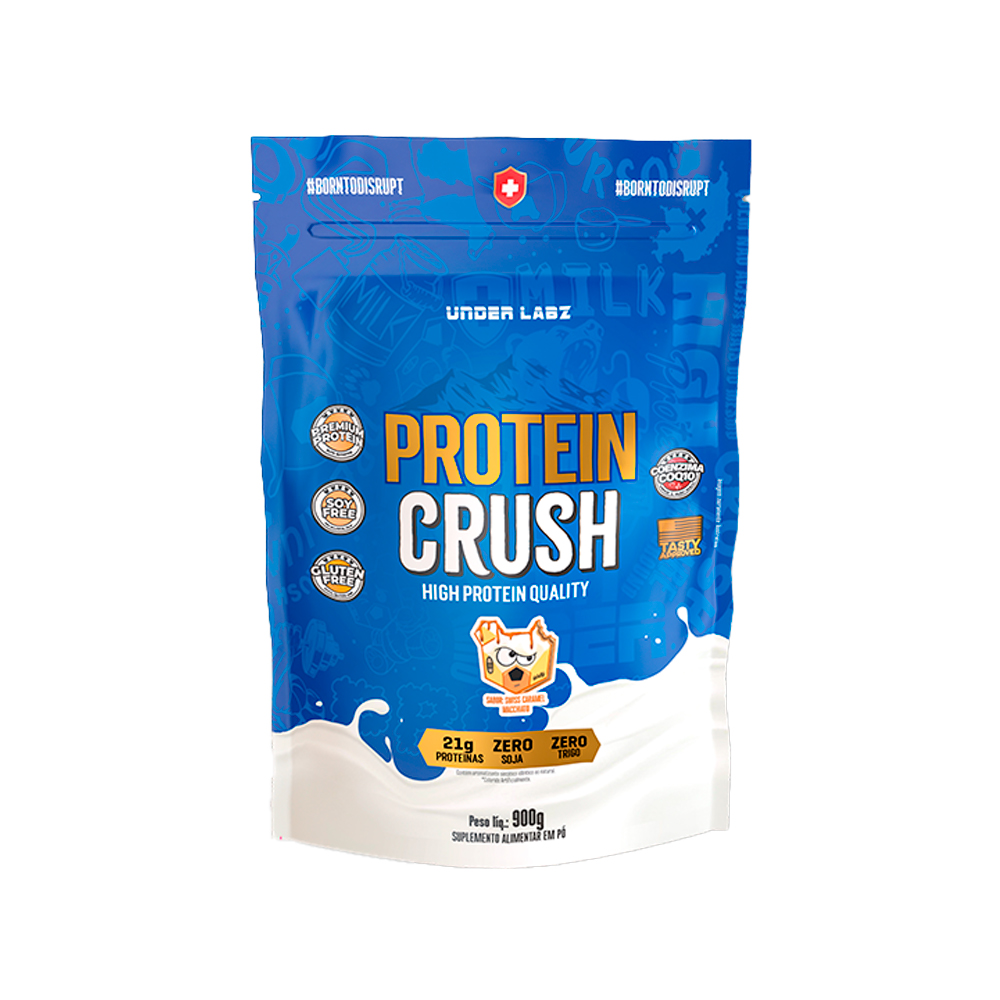 Whey Protein Concentrado Protein Crush Under Labz | Ganho de Massa com - Tudo em Suplementos ...