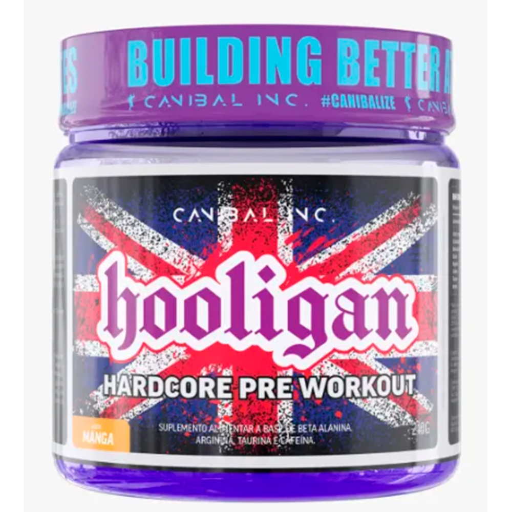 Hooligan Pré-Treino Canibal Inc: Foco Extremo e Energia Monstra - Tudo ...