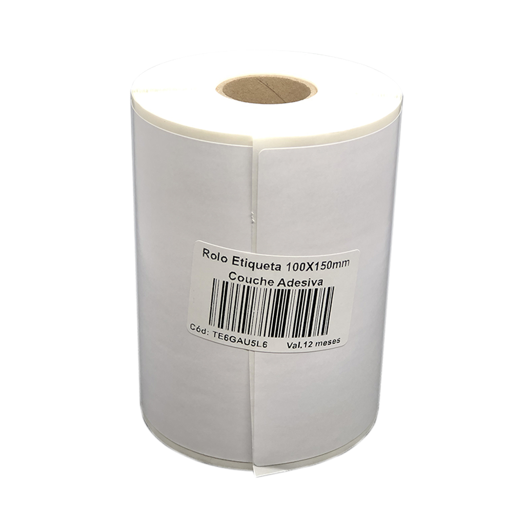 Rolo Etiqueta 100X150mm Couche Adesiva 203UN (31M) Tub 1" - Loja ...