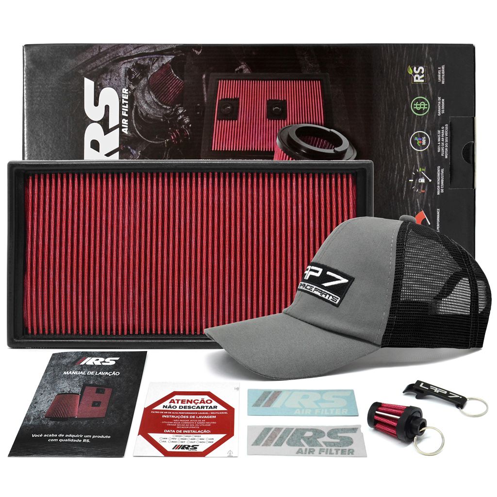 Filtro de Ar Inbox Rs Filter Vw Golf New Beatle Polo Audi Rs-2962 ...