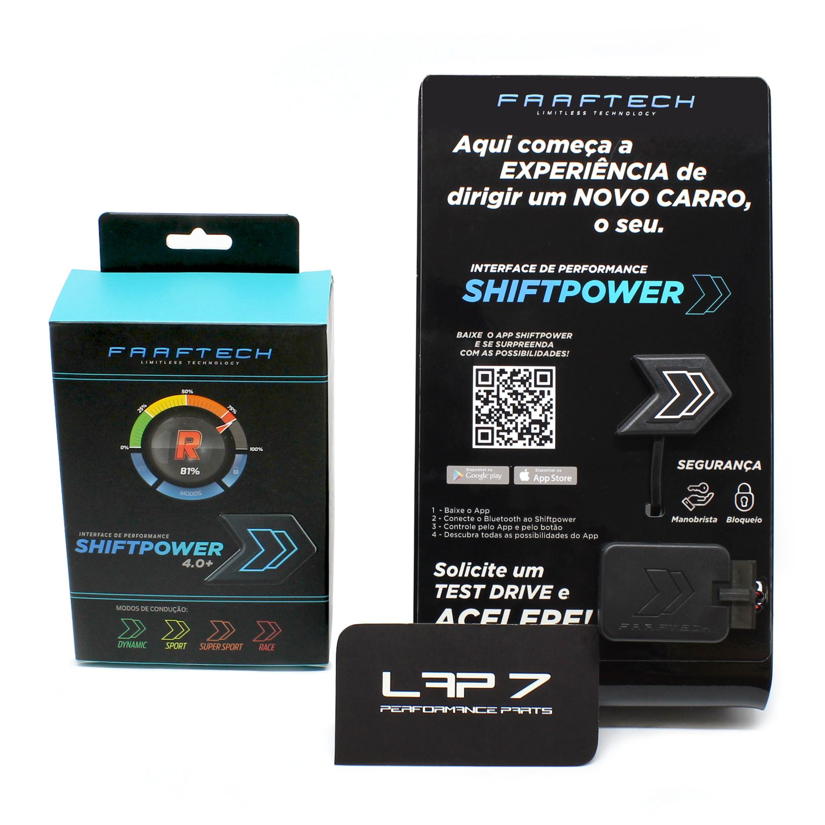 Pedal Shiftpower 4.0+ Faaftech Chevrolet Fiat Jeep Nissan FT-SP02+ - LAP7 Performance Parts