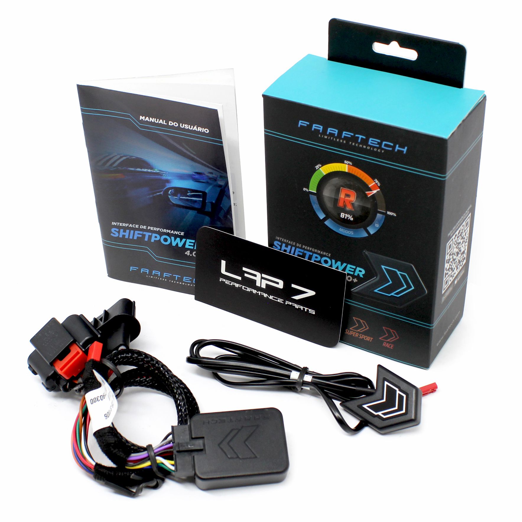 Pedal Shiftpower 4.0+ Faaftech Chevrolet Fiat Jeep Nissan FT-SP02+ - LAP7 Performance Parts