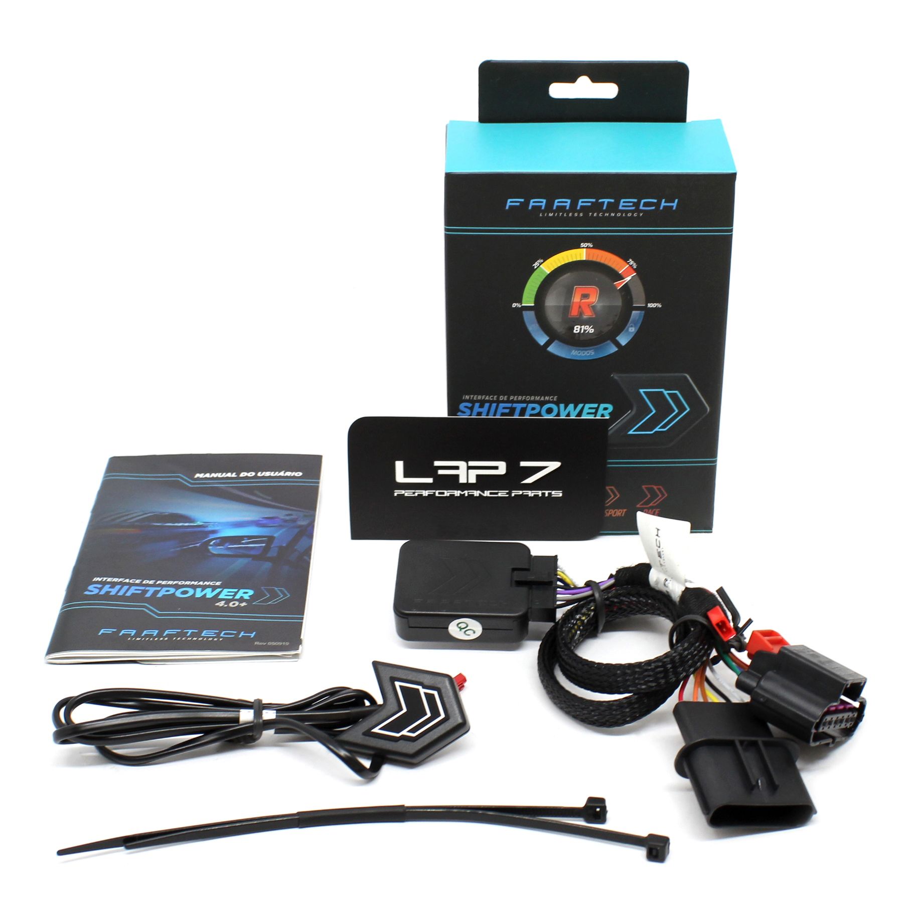 Pedal Shiftpower 4.0+ Faaftech Chevrolet Fiat Jeep Nissan FT-SP02+ - LAP7 Performance Parts