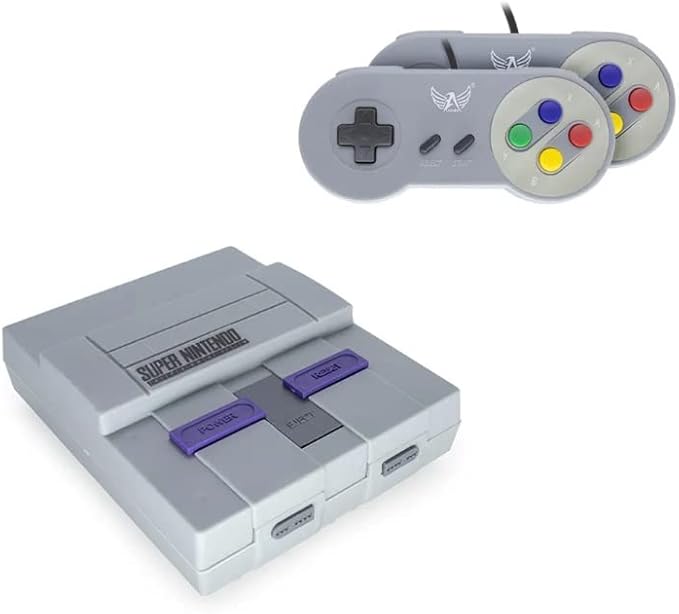 Console Retrô Super Box Game 2 controles - Super Nintendo - ZEUS GAMES ...