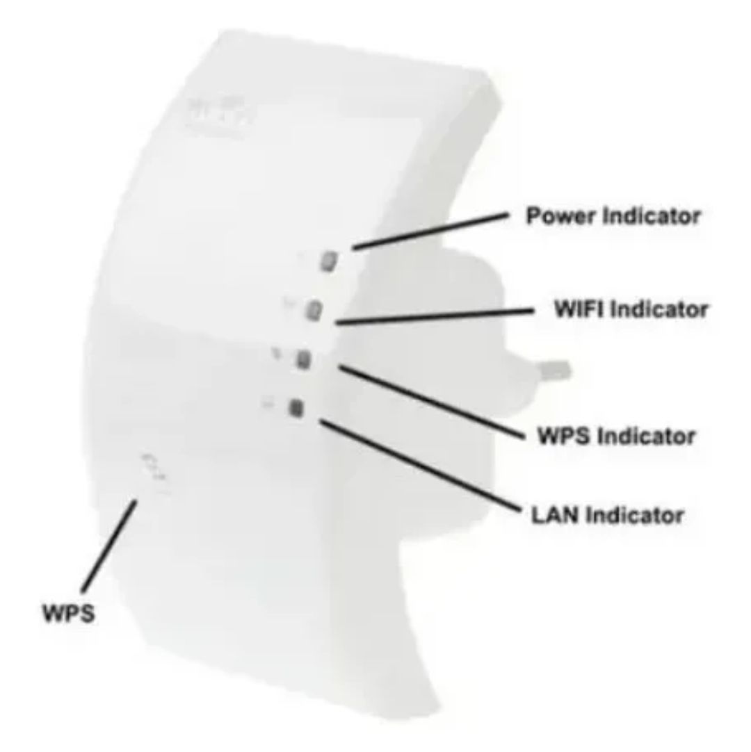 Repetidor de Sinal Wifi 2.4Ghz - Loja Riopel