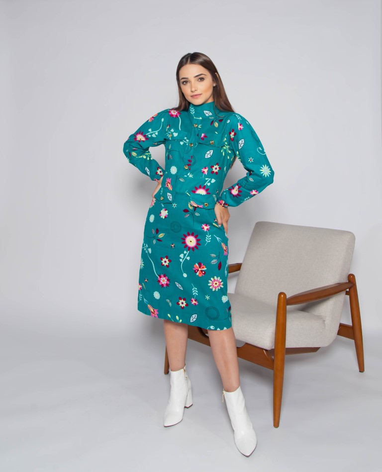 Vestido Provence Verde Valentina Sirrah - Yuli's Store o melhor da moda feminina