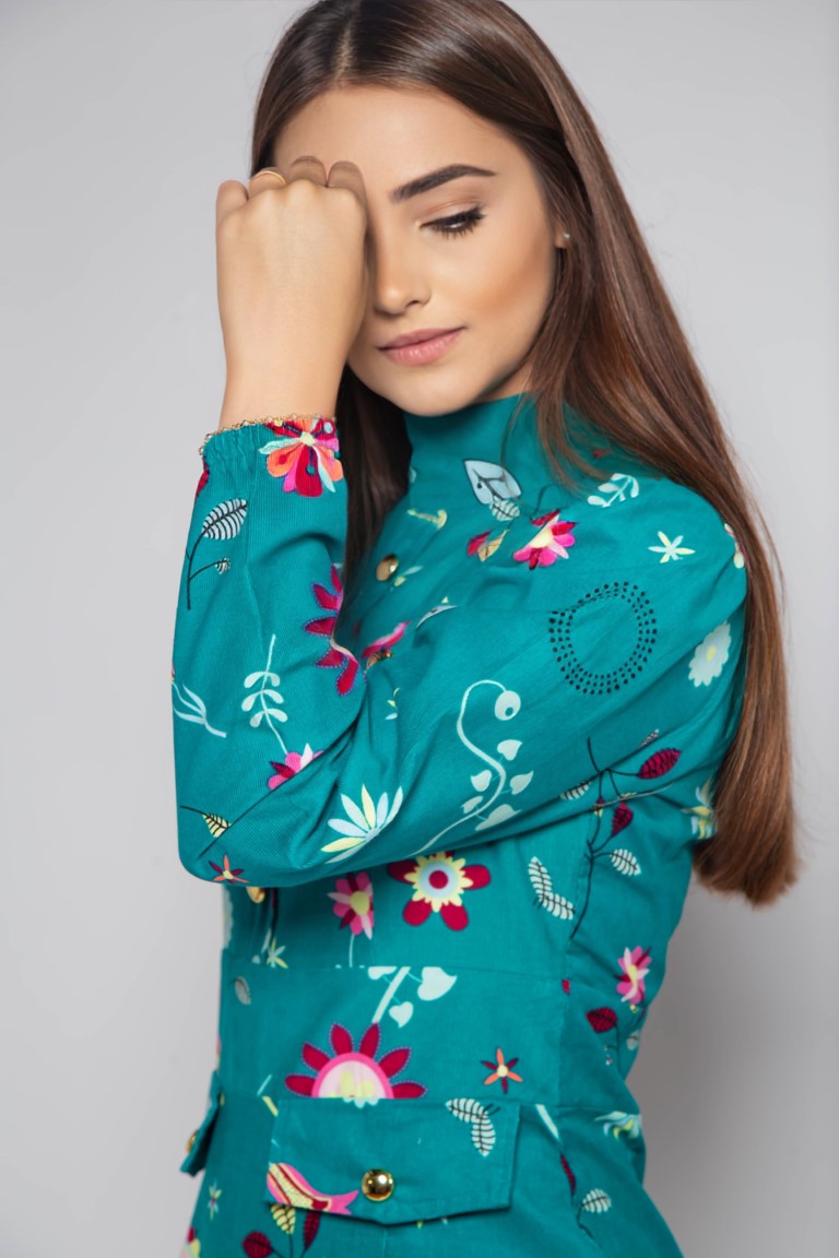 Vestido Provence Verde Valentina Sirrah - Yuli's Store o melhor da moda feminina