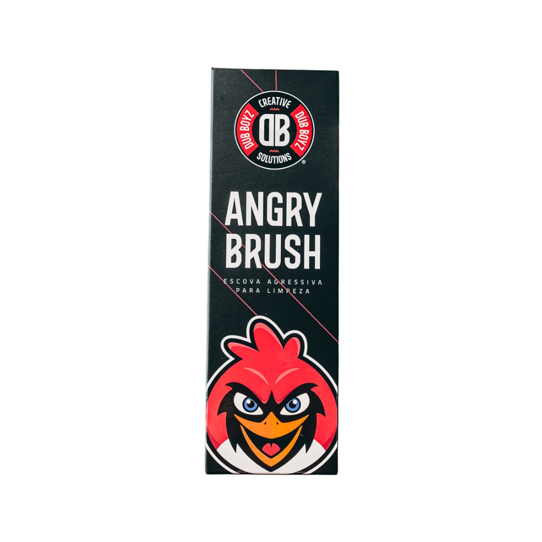 ANGRY BRUSH - ESCOVA PARA LIMPEZA DE BORRACHAS - Bill Acessórios Automotivos