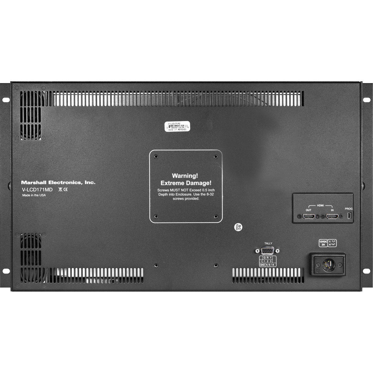 Marshall Electronics Monitor Full HD de montagem em rack de 17,3 ...
