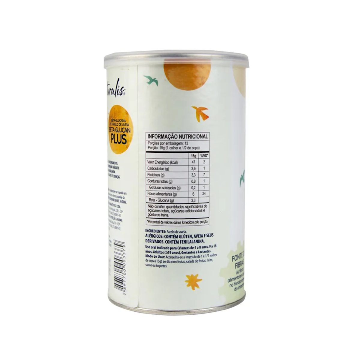 Beta Glucan Plus 200g - Naturalis | Life Style Suplentos - Os Melhores ...