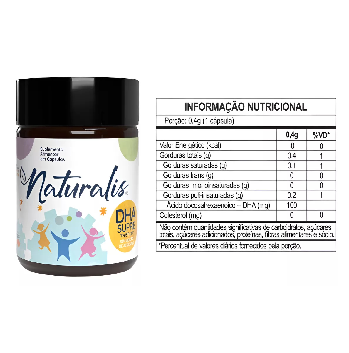 DHA Supre Ômega 3 60 Cápsulas - Naturalis | Life Style Suplementos - Os ...