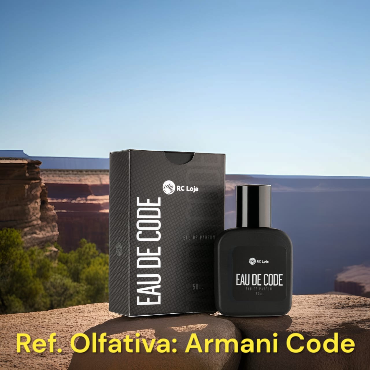 Perfume Eau de Code Eau de Parfum 50ml - RCLOJA