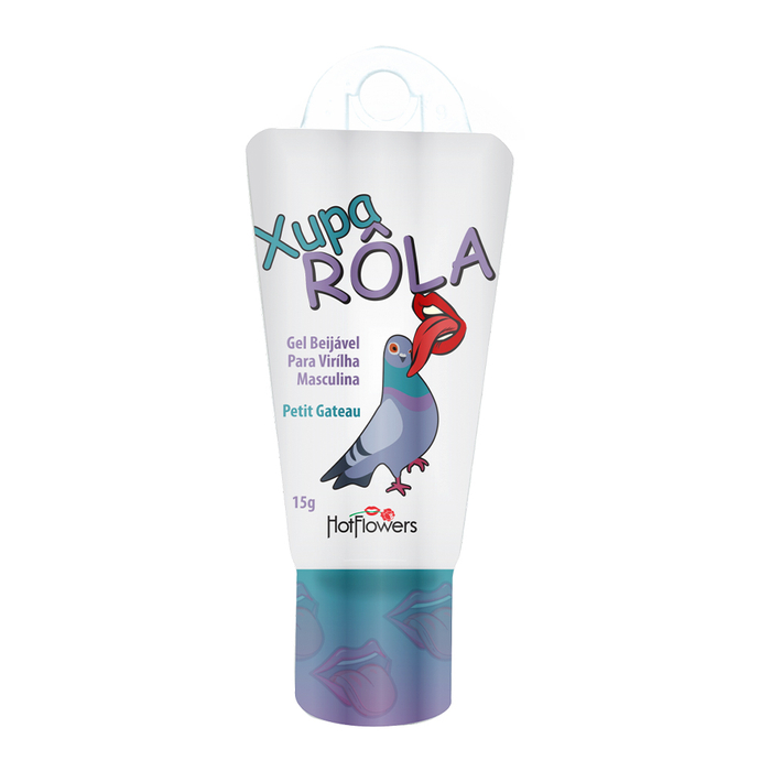Xupa Rôla Gel Beijável Virilha Masculina 15g Hot Flowers - Sex Shop Loja Fetiches