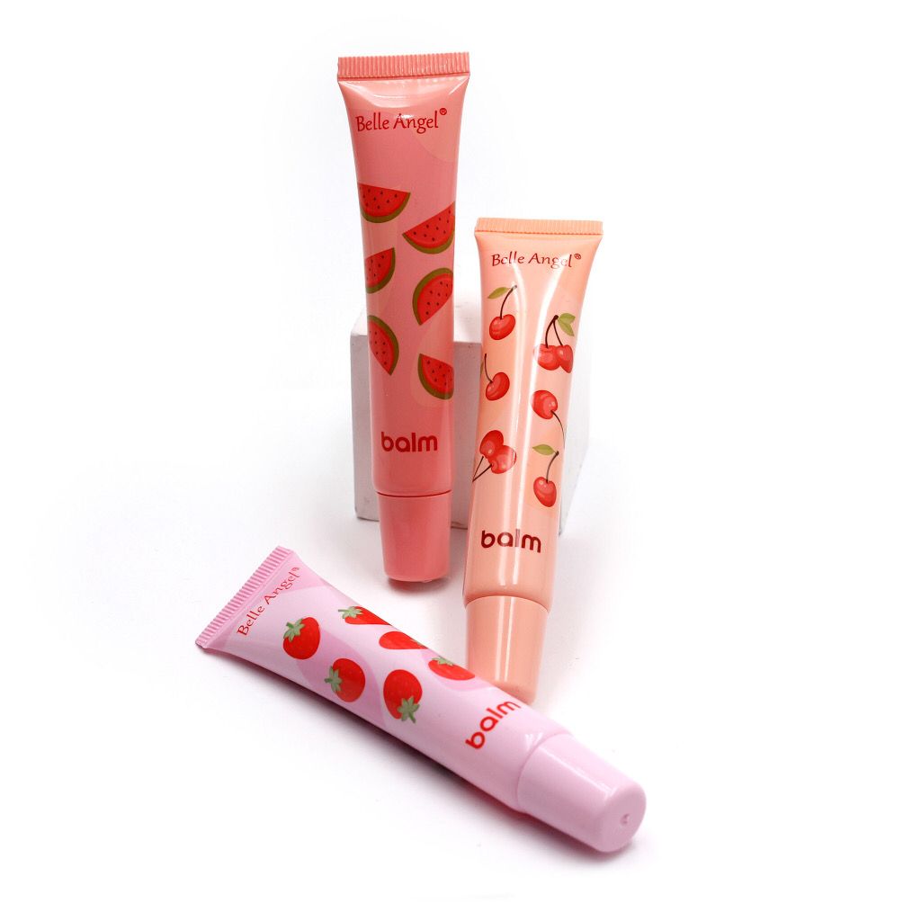 Kit 03 Unidades Balm Labial Belle Angel B118 - Maquiagem Atacado