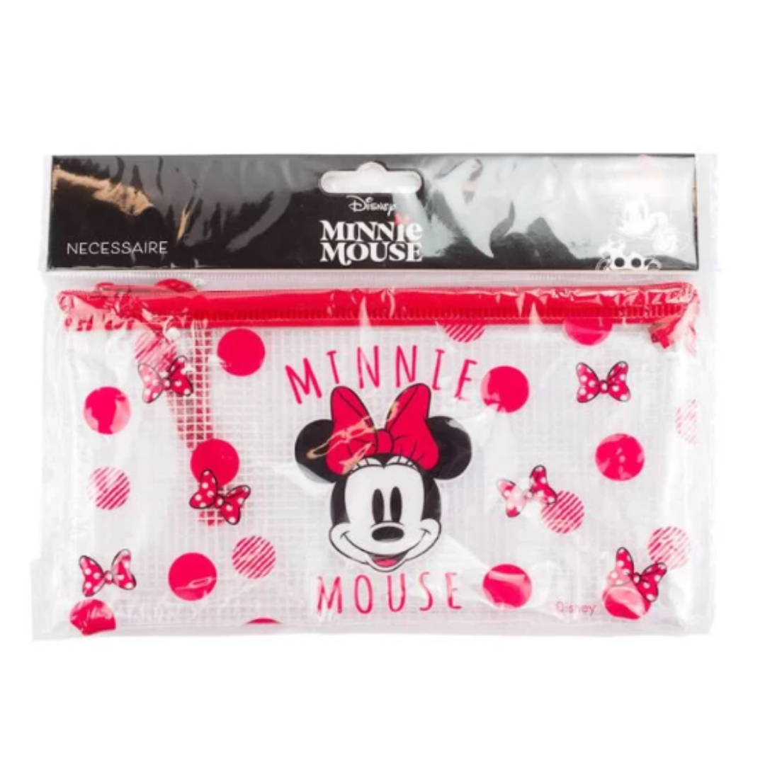 Necessaire Minnie Mouse Disney 21x11.5cm DTXS9040-MK2 - Maquiagem Atacado