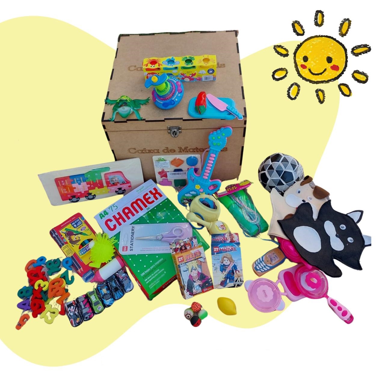 Caixa de materiais E.O.C.A (EOCA) - Planeta Pedagógico